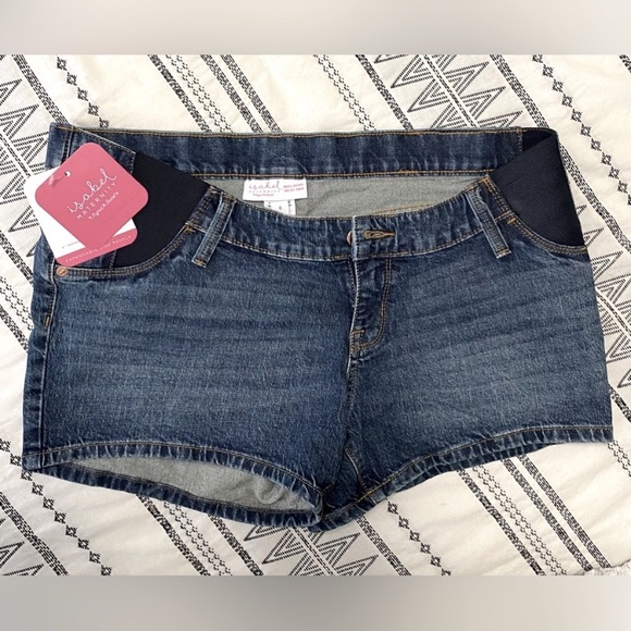 Ingrid & Isabel | Shorts | Ingrid Isabel Dark Blue Jean Shorts | Poshmark